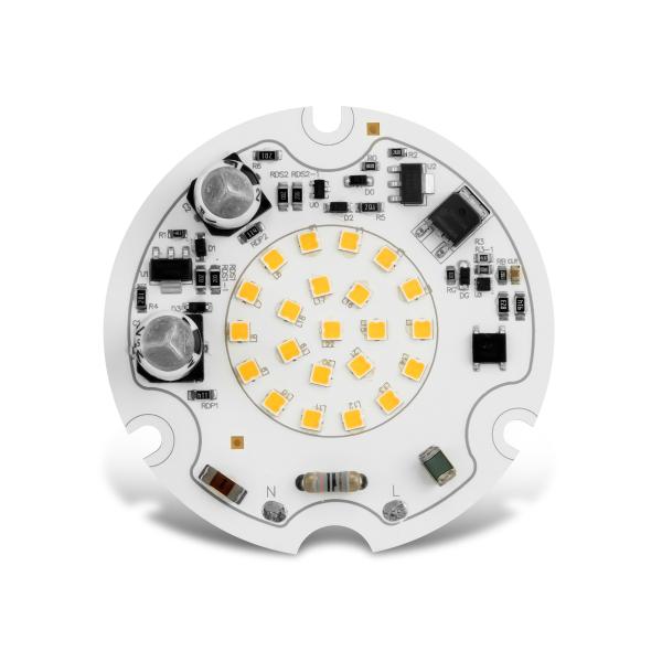 Quality SMD2835 AC120v/230V Round LED Module D100mm PF0.95 2700k-6500K CRI Up To 90 for sale