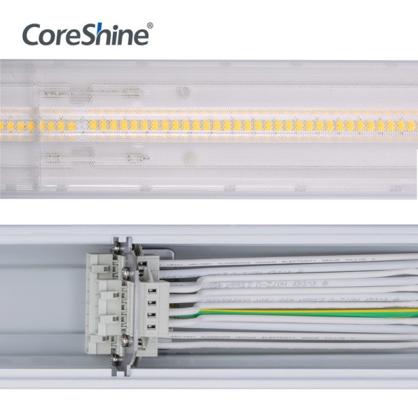 Quality 2400mm LED Linear Lighting System , 19200lm commercial LED lighting for sale
