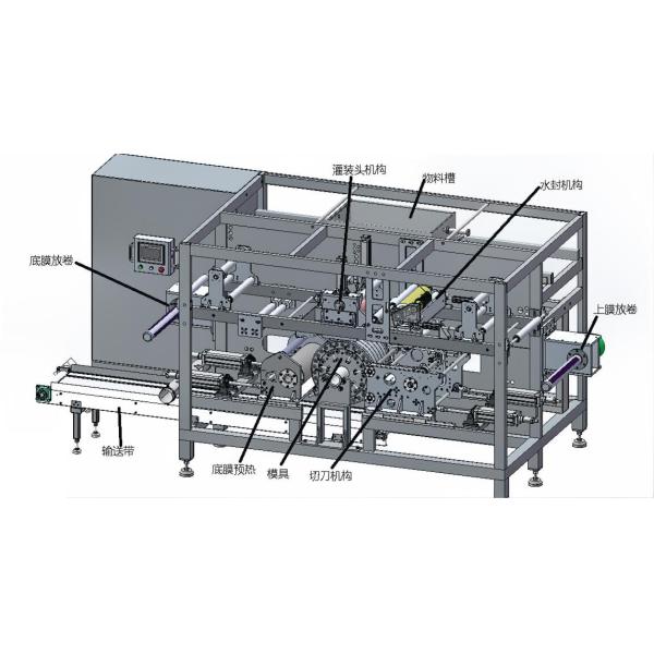 Quality Sell well single cavity or multi-cavity small dose liquid filling machine laundry liquid for sale