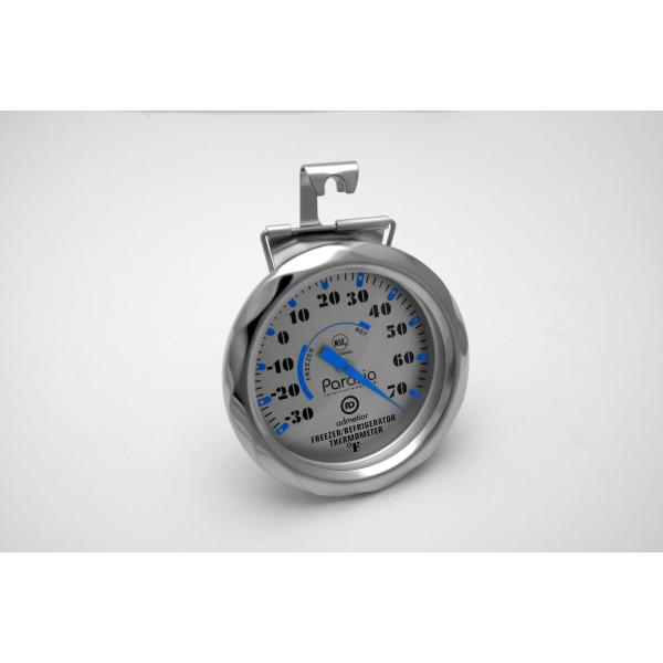 Quality Stainless Steel Portable Fridge Thermometer , Fridge Temperature Meter High Accuracy for sale