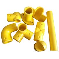 Quality Traditional Design Fiberglass Fence Post Easy to Install Customized Length for for sale