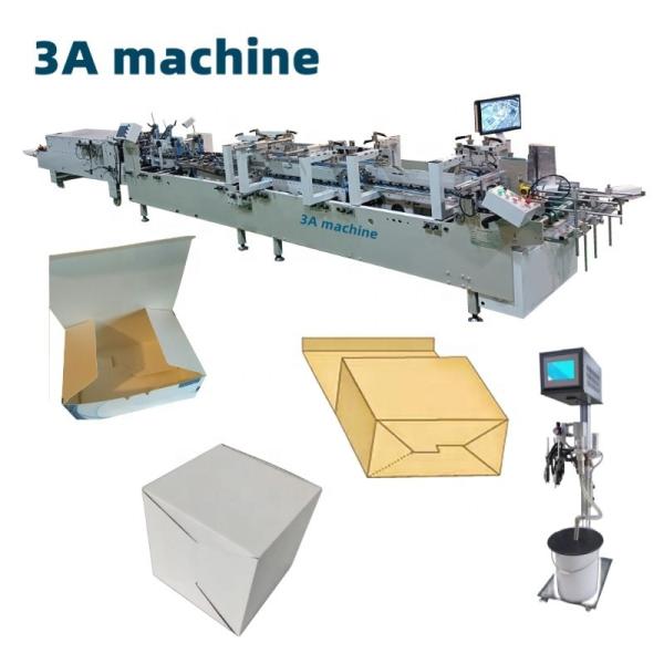 Quality Automatic Sheet Gluing Machine CQT-900 Enhanced Type with Water Soluble Cold for sale