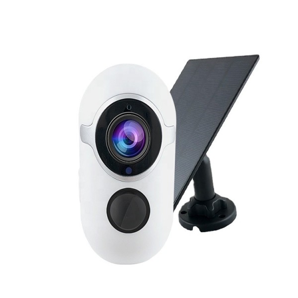 Quality Rechargeable Tuya Solar Camera 3.6mm Lens for sale