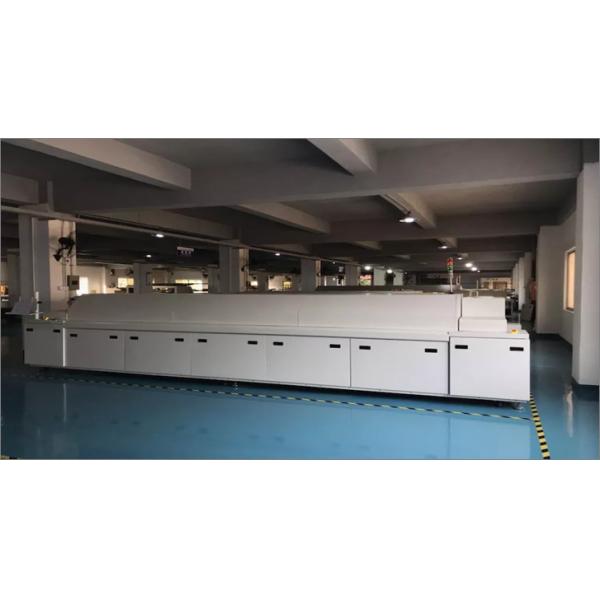 Quality Modular Hot Air Reflow Oven SMT 16-Zone Forced Convection for sale