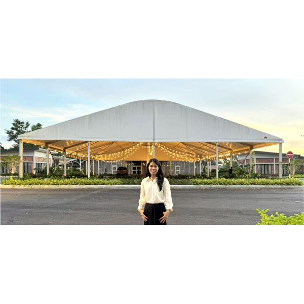 Quality Luxurious Wedding Marquee Tent Outdoor Venue Tents Water Resisting for sale