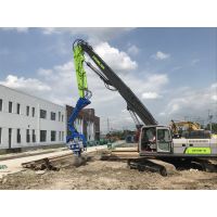 Quality 3200rpm Sheet Pile Driving Machine , Hydraulic Sheet Pile Driver Compact for sale