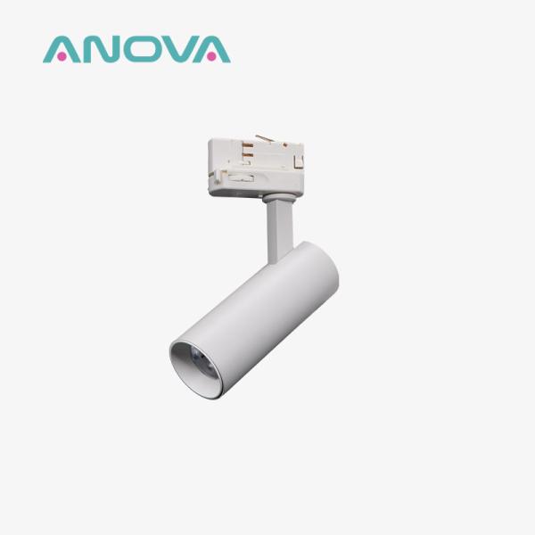 Quality 3 CCT Adjustable Track Light Selectable 3 Phase White Single Spotlight for sale