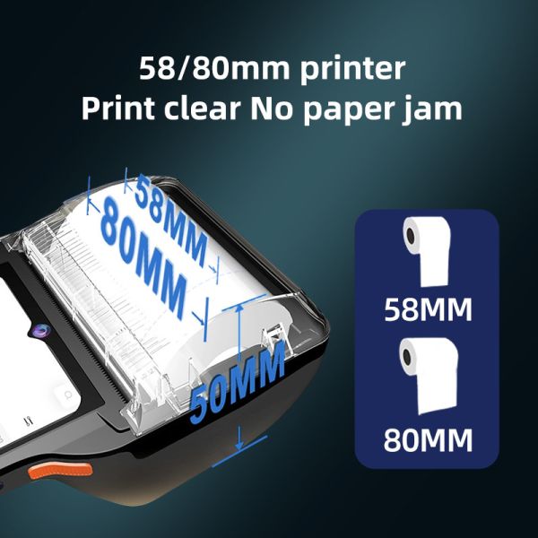 Quality Bluetooth Handheld POS Billing Machine Android 14 Portable Billing POS Machine 6 for sale