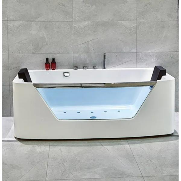Quality Sophisticated Look Rectangular Whirlpool Tub Rectangle Jacuzzi Bathtub for sale
