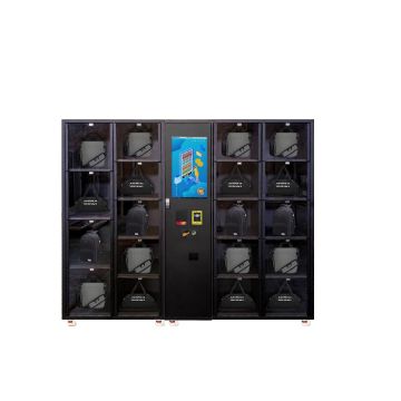 Quality 337 Capacity Business Bag Smart Vending Machine With Lockers for sale
