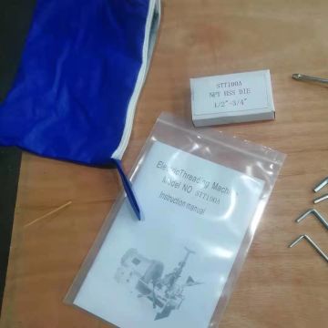 Quality BSPT NPT Dies Electric Pipe Threading Machine 4'' Stainless Steel pipe for sale