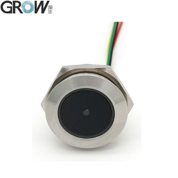 Quality GROW GM60 Stainless Steel LED Control Ring Indicator Light UART Interface 1D/2D for sale