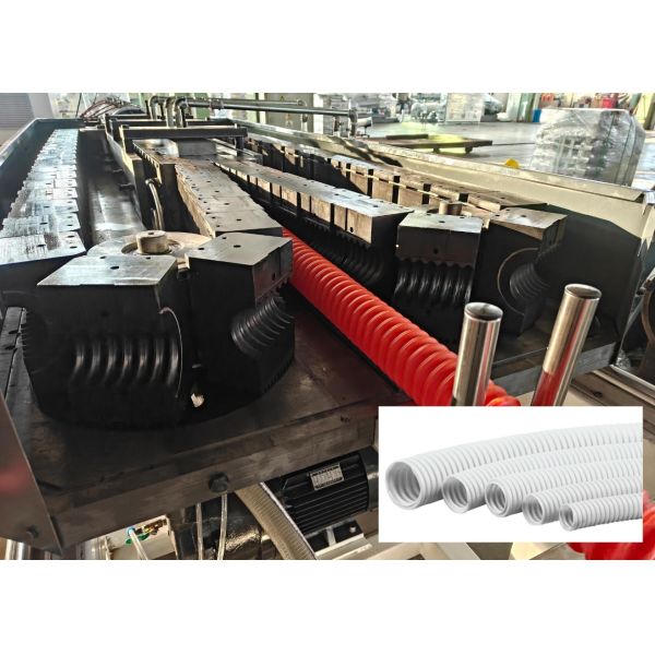 Quality Corrugated Pipe Production Line Extrusion Line Platform Facilitating Automated for sale