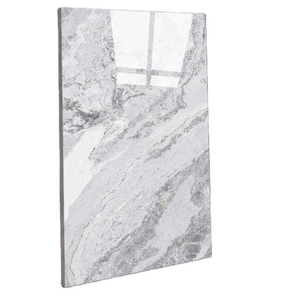 Quality Elite Glossy Stone Surface White Marble Tiles For Modern Interior Design for sale