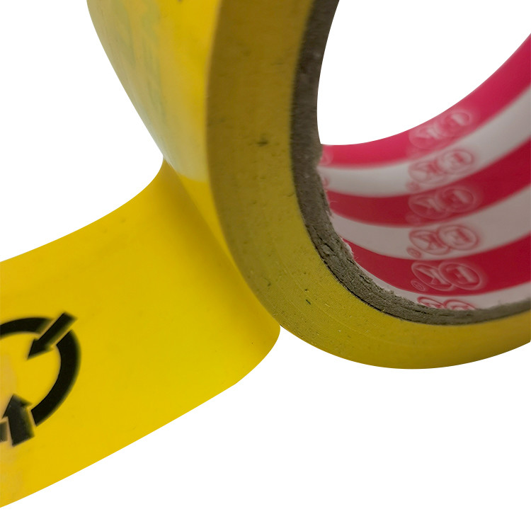 Quality SGS 50mmx22m ESD Protected Area Self Adhesive Warning Tape for sale