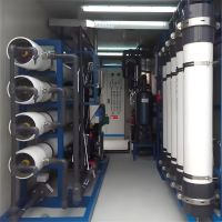 Quality 99% Salt Rejection Containerized Reverse Osmosis System 100 - 1000m3 Capacity for sale