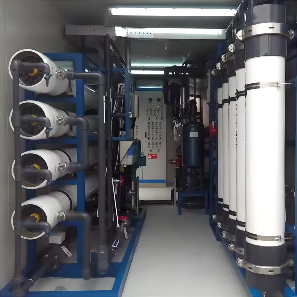 Quality 99% Salt Rejection Containerized Reverse Osmosis System 100 - 1000m3 Capacity for sale