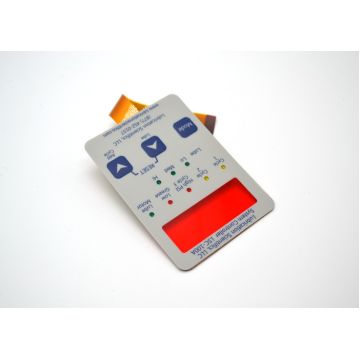 Quality LED Embossed Tactile FPC Membrane Switch Keypad Moisture Proof 0.3mm Thick for sale