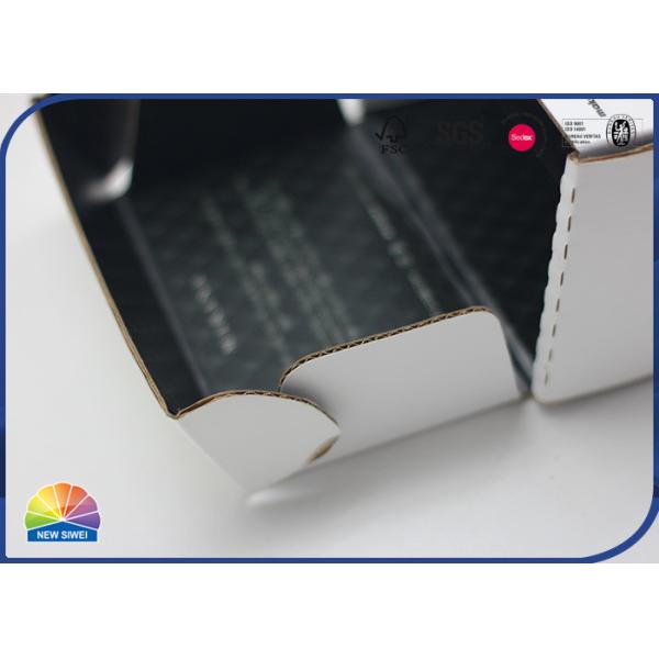 Quality Custom Printing Corrugated Mailer Box Portable Flat Pack Shoe Shipping Boxes for sale