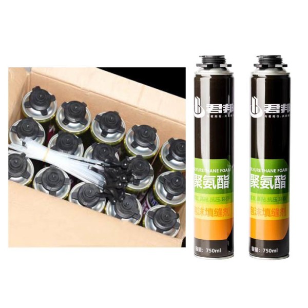 Quality B2 Fire Rated Expanding Foam 750ml Silicone Glue Solvent for sale