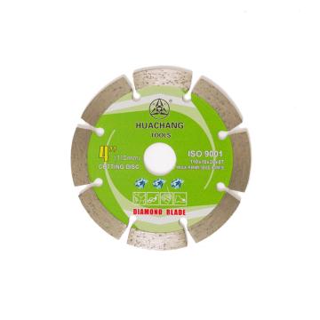 Quality 4.3inch 4" Segmented Masonry Blade For Universal Rough Cuts 110mmx20mm for sale