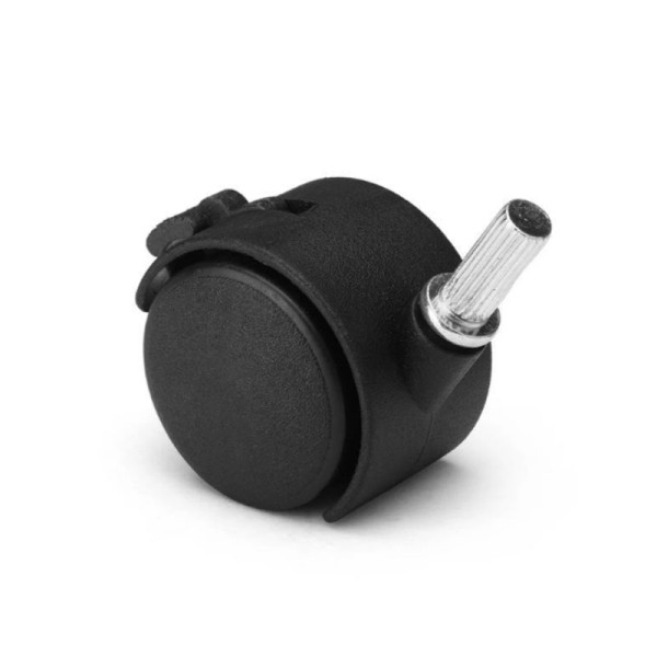 Quality Slide Smooth Flower Pot Wheels Plastic Rollers Wheels 40mm Size Durable for sale