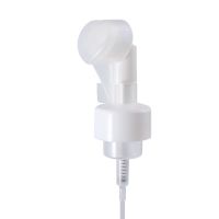 Quality Non Spill Plastic Bottle with Foam Pump Tops and Silicone Brush Cap for Beauty for sale