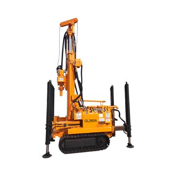 Quality 260A 300m Crawler Drilling Machine , Compact Drill Rig For Home Garden for sale