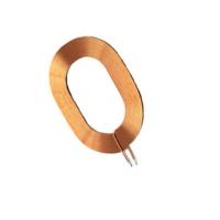 Quality 16uH Round Wireless Power Transfer Coil 100kHZ , RoHS Inductive Charging Coil for sale