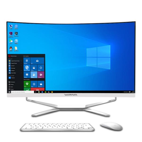 Quality 24'' 27'' All In One PC Computer Widescreen Gaming Desktop Intel Core I7 I5 I3 for sale