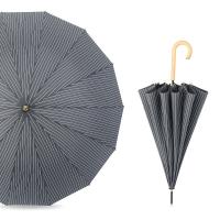 Quality 23inch*8k Adults Wooden Hook Umbrella with Simple Minimanist Design and for sale