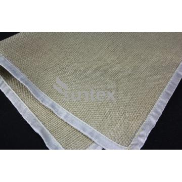 Quality Vermiculite Coated Fiberglass Fabric For Fire Blanket Welding Curtains for sale