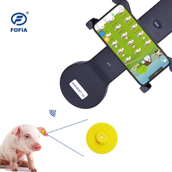 Quality Animal ID Scanners RFID Ear Tag Reader For Cattle On Farm 134.2khz ISO Standard for sale