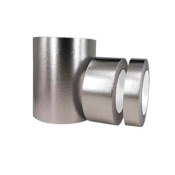 Quality Flame Retardant Self Adhesive Aluminium Foil HVAC Thermal Insulation Fiberglass for sale