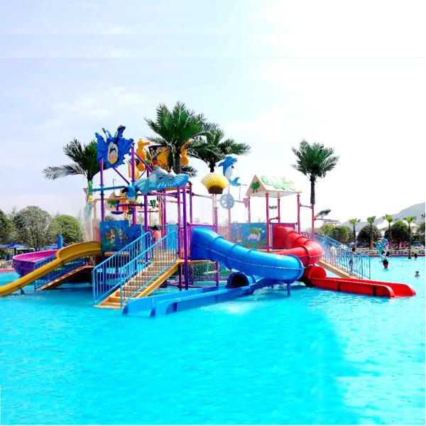 Quality Fun Safe Outdoor Water Playground Thematic Design Eco Friendly for sale