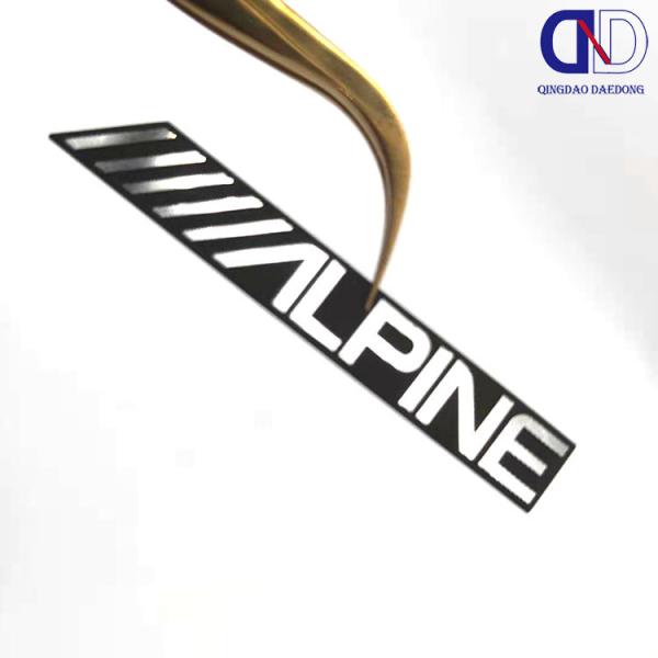 Quality Customized Metal Nickel Electroformed Signs OEM Shape Size Durable for sale