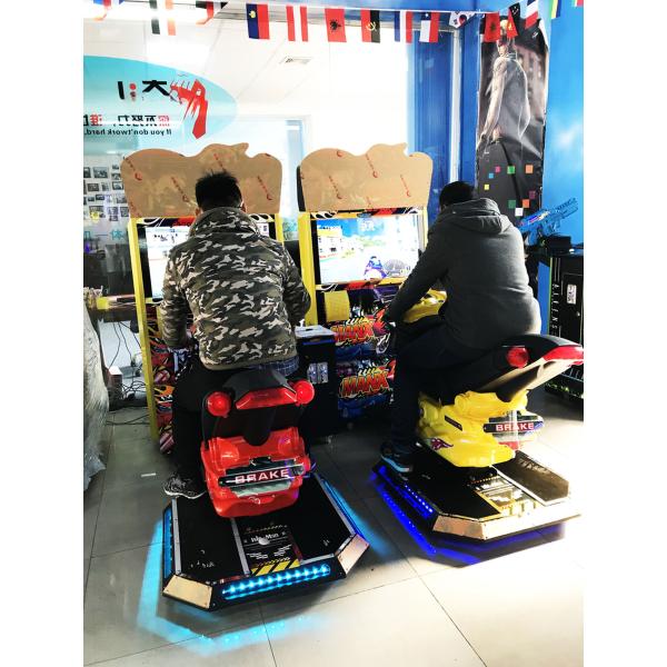 Quality Enjoyable 42LCD MANX TT Superbike Arcade Machine For Games Mall for sale