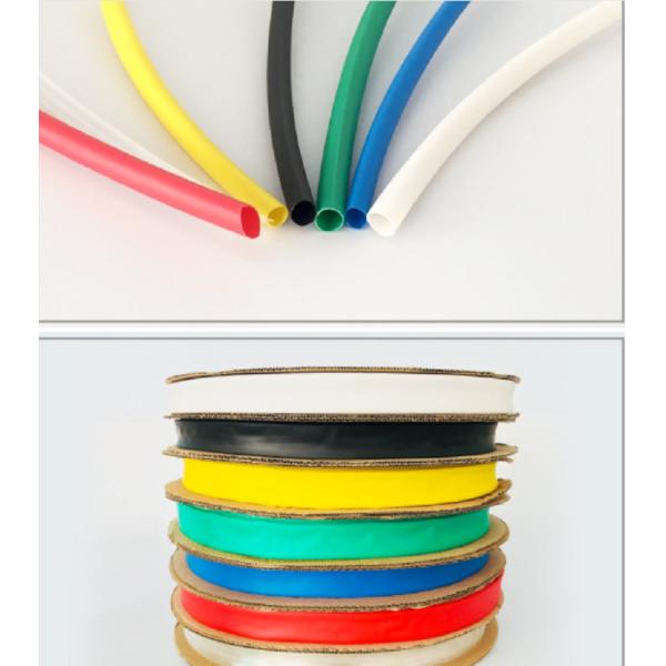 Quality Printing Flexible PE Tubing Heat Shrinkable Busbar Insulation Tube for sale