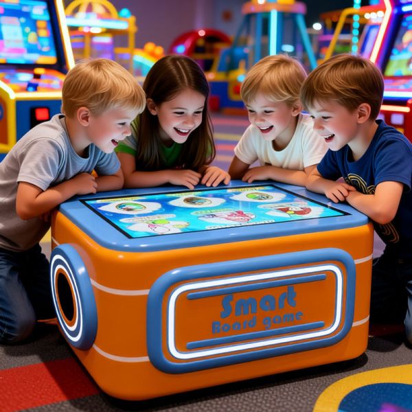 Quality Children's Interactive Touch Game Table with Multi-touch Screen and Educational for sale