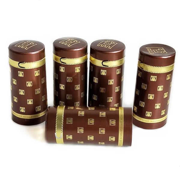 Quality 55X30Mm Wine Bottle Shrink Caps PVC Shrink Capsules With Tear Tabs for sale