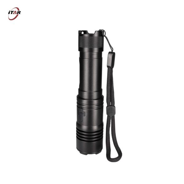 Quality 2160 Lumen 20W Rechargeable LED Flashlight With 21700 Li Ion Battery for sale