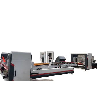 Quality Custom Carton Die Cutting Machine 12KW Folding Gluing Machine for sale