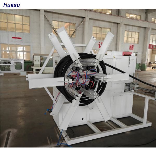 Quality Single Wall Corrugated Pipe Extrusion Line with PLC Control Offering Semi for sale