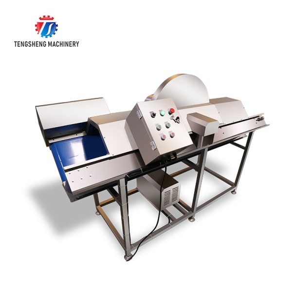 Quality Stainless Steel Vegetable Processing Machine 1.1KW Fruit Cutting Halt Machine for sale