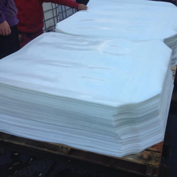 Quality Cardboard 2 Way 0.7mm Slip Sheet Pallet For Cargo Convey for sale