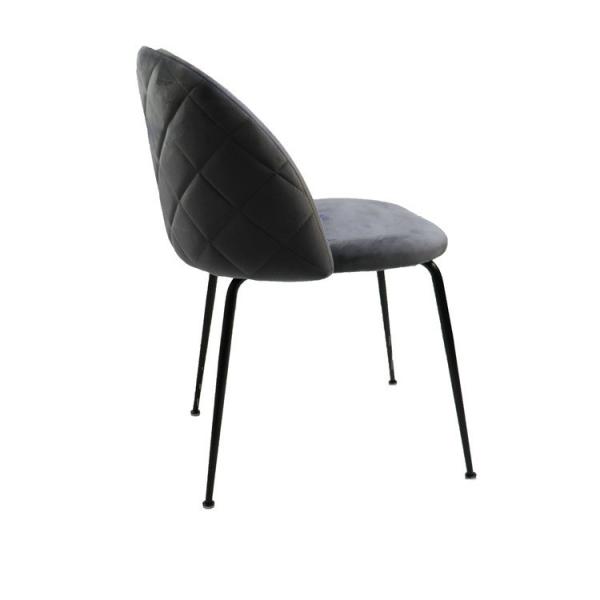 Quality Soft Velvet Upholstered High Back Armless Chairs for Modern Restaurant Seating for sale
