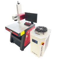 Quality RAYCUS 20w/30w/50w/100w Fiber Laser Marking Machine for Metal and Nonmetal for sale