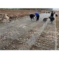 Quality Powder Coated / Galvanized Gabion Basket For Control Of Water 1*1*2m for sale