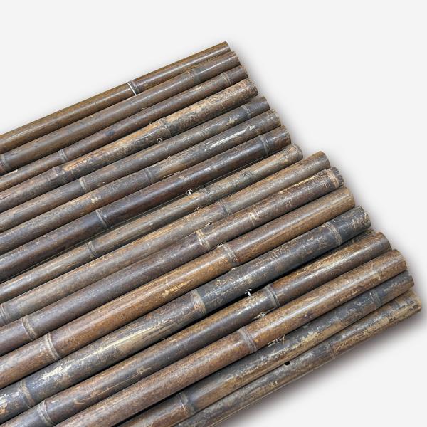 Quality Natural Coloured Bamboo Screening 240cm Garden Bamboo Rolled Fence for sale