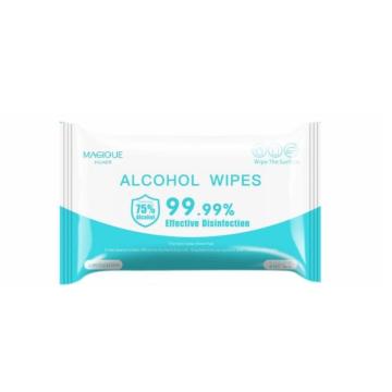 Antibacterial Wet Disinfectant Wipes 75% Alcohol Hand Cleaning Sanitizing